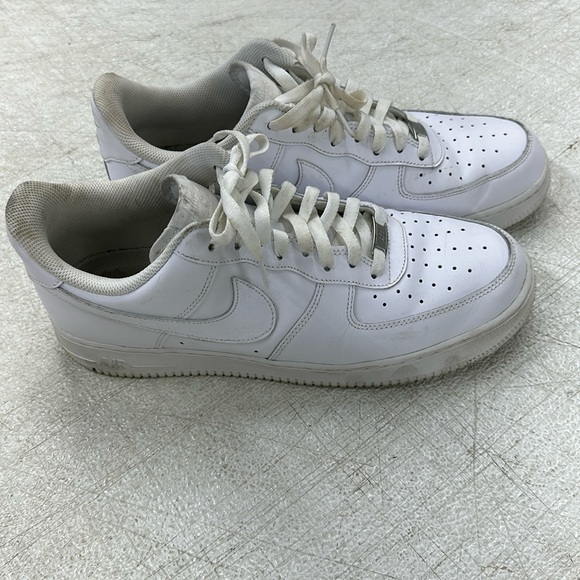 Nike | Shoes | Nike Air Force Low 7 Af1 Triple White Sneakers ...